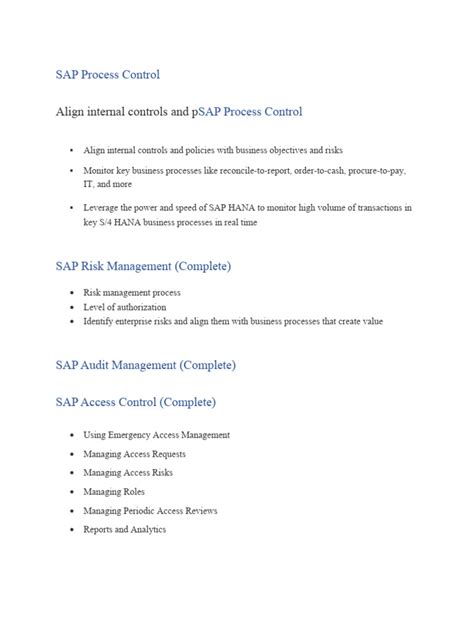 Grc Scope Pdf Internal Control Business Process