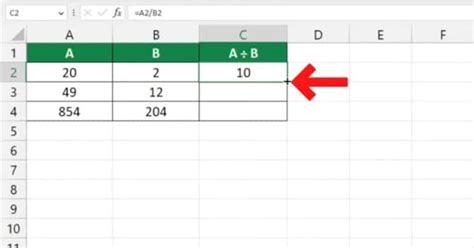 How To Divide Numbers In Excel Beginner S Guide Sheet Leveller