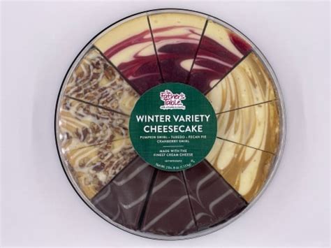 The Fathers Table® Winter Variety Cheesecake Slices 9 In 40 Oz Kroger