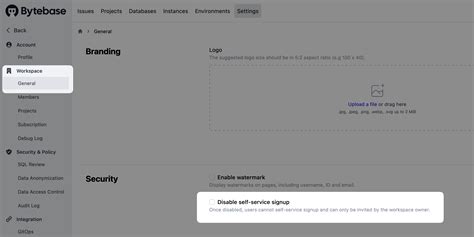Prevent Self Service User Signup Issue Bytebase Bytebase Github
