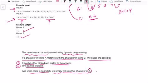 Simple Dynamic Programming Subsequence String Scaler Entrance Test