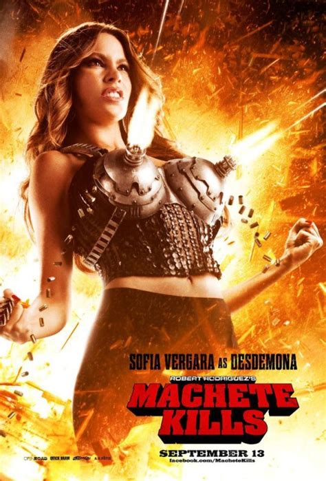 Nuevo Personaje De Machete Kills Desdemona Marilú Meza