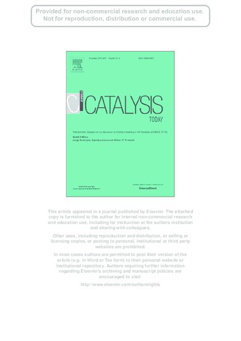 Pdf Catalyst Deactivation During Hydrotreating Of Maya Crude In A Batch Reactor