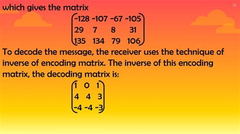 Applications Of Linear Algebra Pptx