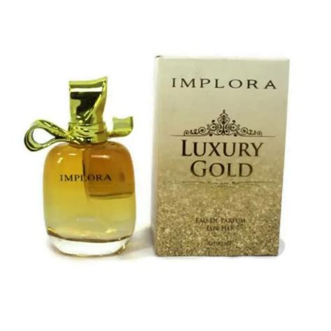 Implora Luxury Gold Eau De Parfum For Her 100ml Lazada Indonesia