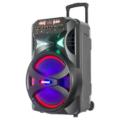 Caixa de Som Amplificada Amvox ACA 855 Pancadão II 850 W Bahia south