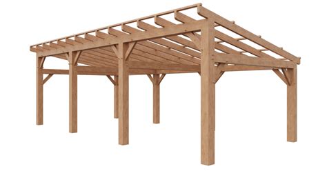 Platdak Constructie 900 X 400 Cm Schuin Aflopend Tuinhuisfabriek