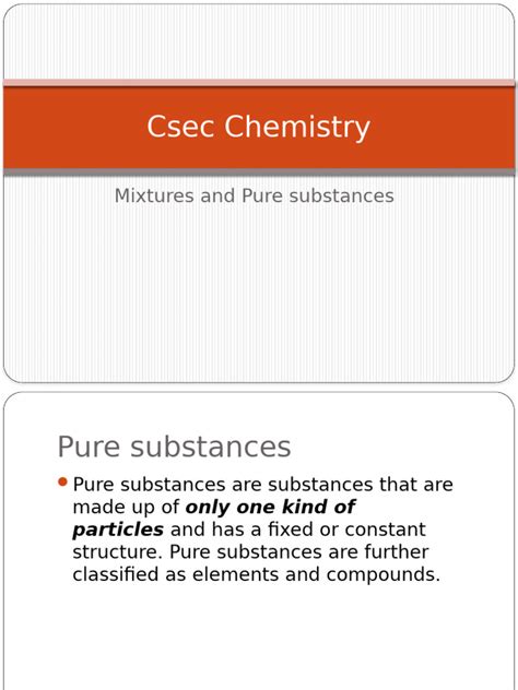 Csec Chemistry Pdf