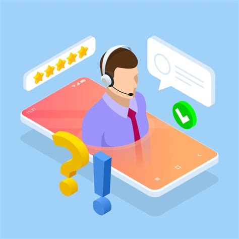 Premium Vector Isometric Wen Banner With Online Supportconcept