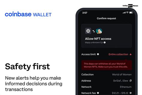 Coinbase Wallet Launches New Alerts To Enhance Nfts And Crypto Transaction Security
