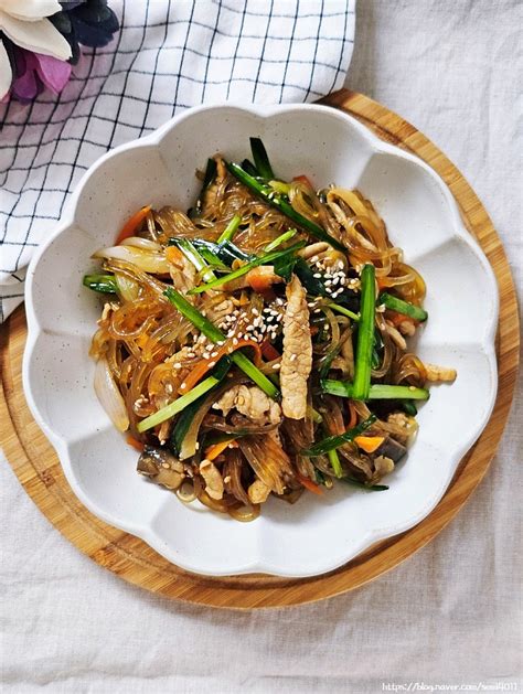 돼지고기 잡채 레시피 잡채 재료 양념 백종원 잡채 만드는법 네이버 블로그