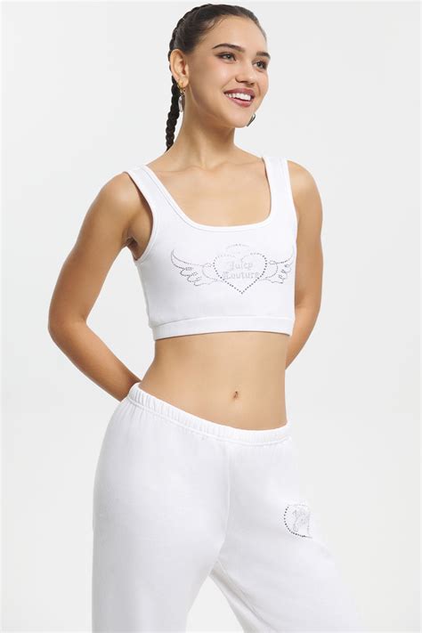 Cropped Sweetheart Tank Juicy Couture