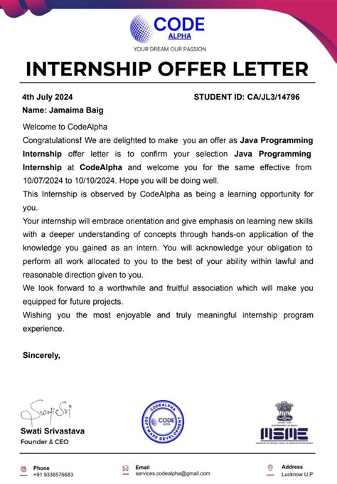 Jamaima Baig On Linkedin Internship Webdeveloper Codealpha Learning