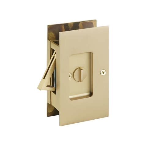 Emtek 2108 Modern Rectangular Privacy Pocket Door Hardware