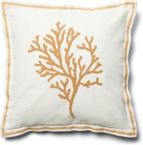 Riviera Maison Kussenhoes Kussensloop 50x50 Sierkussen Koraal Zee