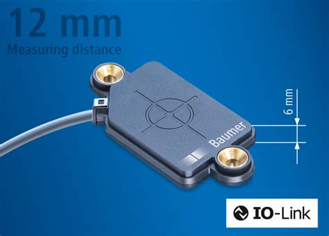 Baumer Releases Super Slim Inductive Sensor With 12 Mm Object Detection