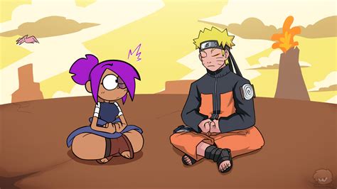 Enid And Naruto By Zenunique On Newgrounds