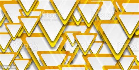 オレンジとグレーの光沢のある三角形は抽象的な幾何学的背景 まぶしいのベクターアート素材や画像を多数ご用意 まぶしい