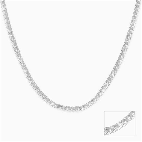 Buy Silver Classic Love Chain For Him Online In India Giva