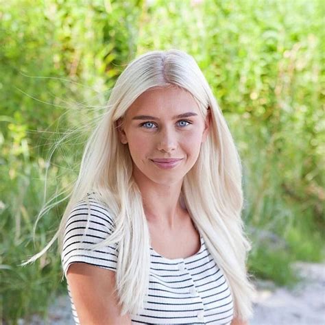 Amalie Snøløs Light Blonde Hair Beautiful Blonde Hair Light Hair