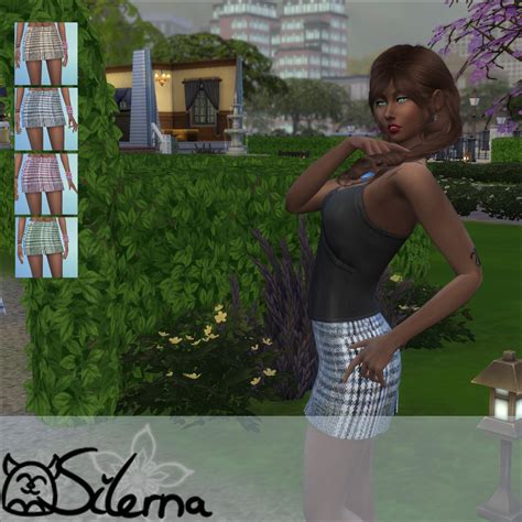 Ckeckered Skirt Files The Sims 4 Create A Sim Curseforge