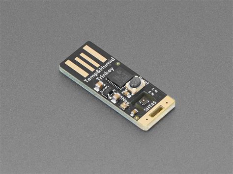 Buy Adafruit Sht45 Trinkey Usb Temp And Humidity Sensor With Ptfe Ada6260 Adafruit