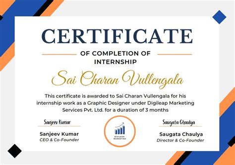 Charan Dsigns On Linkedin Internshipcompletion Internshipopportunity
