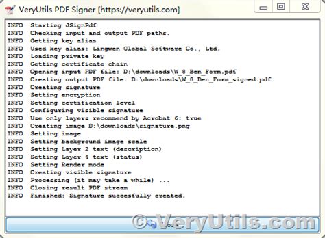 How To Add A Digital Signature To A Pdf Document By Veryutils Pdf