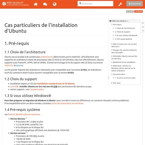Doc Ubuntu Installation Pearltrees