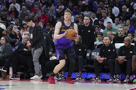 La Lakers Dalton Knecht Stats Tonight How Did Lakers Rookie Perform