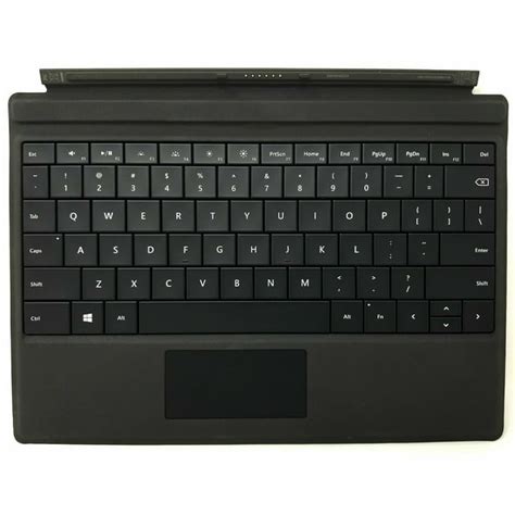 Restored Microsoft Surface Touch Cover Keyboard Black Refurbished