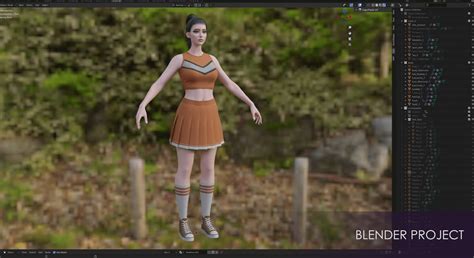 Artstation Casual Wear Girls Pack 3 Game Ready 3d Characters For Unreal Unity Blender