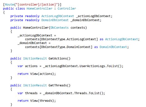 ASP NET Core Many Contexts Many Databases Leaware