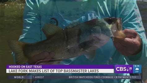 Bassmaster Elite Series To Hold Tournaments On Lake Fork Sabine River