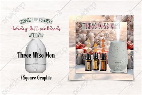 Three Wise Men Diffuser Blend Square Graphic By Emily Klein
