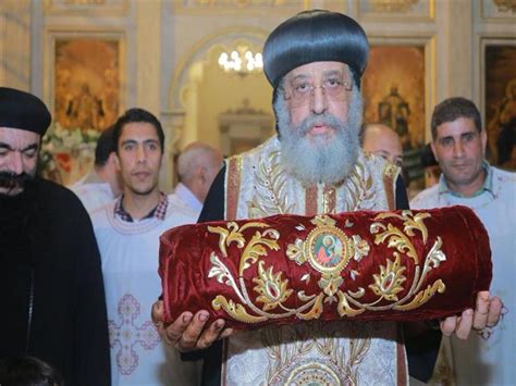 بالصور البابا تواضروس يترأس عشية تذكار استشهاد مارمرقس ب مصراوى
