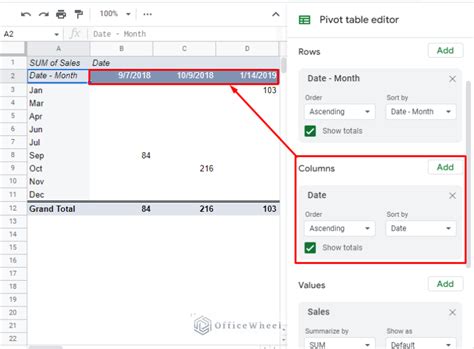 How To Group By Month In A Google Sheets Pivot Table An Easy Guide OfficeWheel