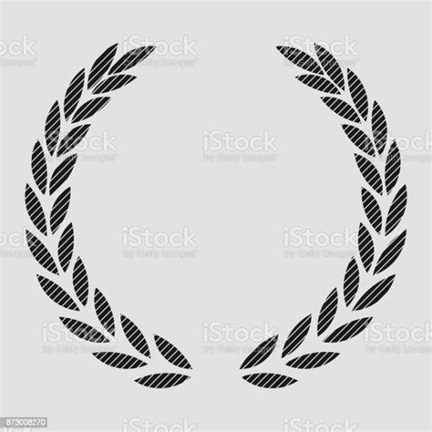 아이콘 월계관 Spotrs 디자인 0명에 대한 스톡 벡터 아트 및 기타 이미지 0명 검은색 곡초류 Istock