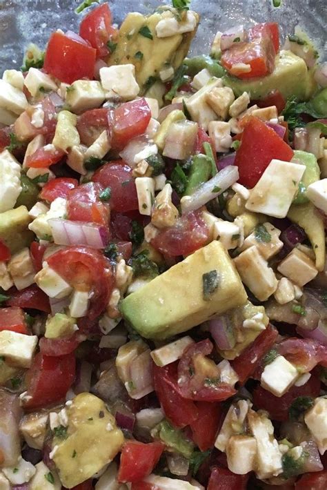 Delicious Avocado Feta Salsa