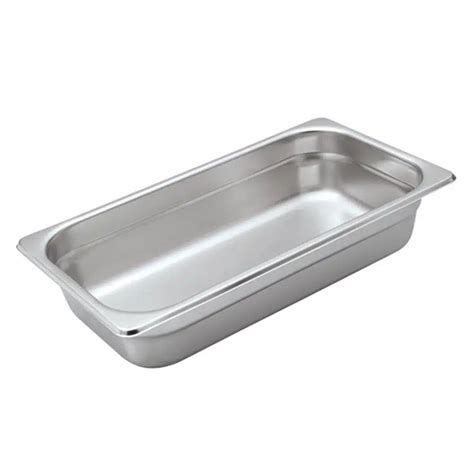 Stainless Steel 1 3 GN Pan Lid 200mm Deep Gastronorm Pans