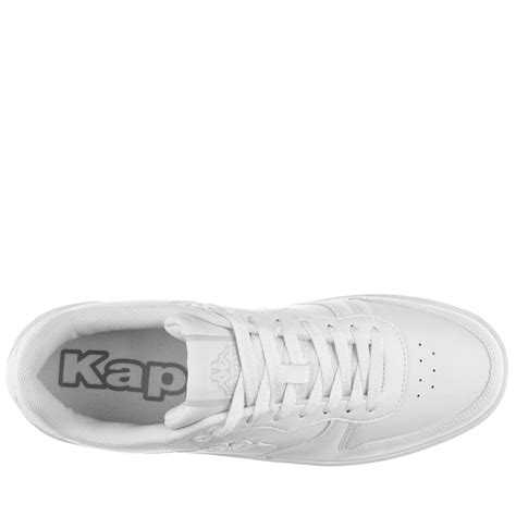 Sneakers Unisex Logo Maserta Low Cut White