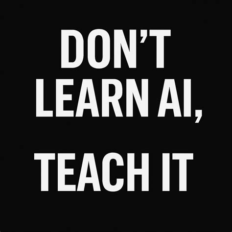 happy friday if you don t want to or are too reluctant to learn ai