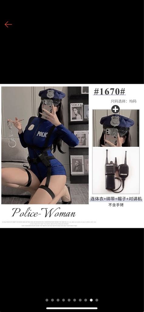 Police Cop Costume Set Halloween Women S Fashion Dresses And Sets Sets