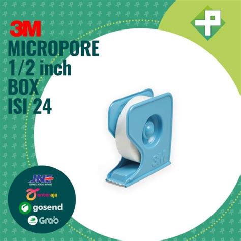 Promo Micropore 1 2 Inch 3m Plester Micropore 1 Box Isi 24 Diskon 5