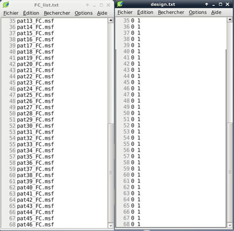 Fixelcfestats Input Files And Design Matrix Error Mrtrix3 Community
