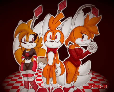 Three Tails Dolls Color By Chms 11 On Deviantart