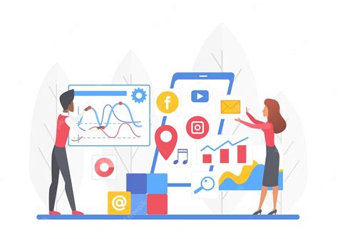 Premium Vector Software Development Mobile Media Applications
