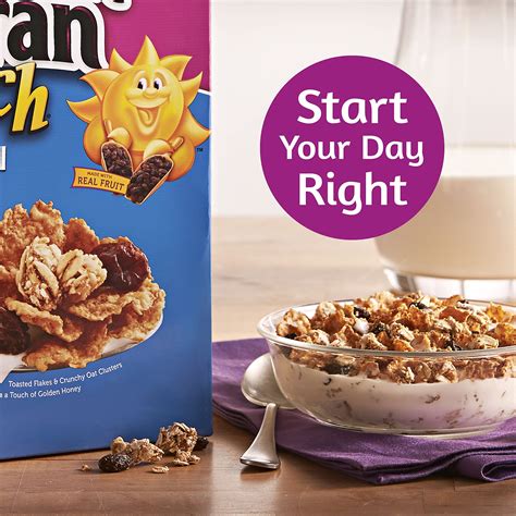 Buy Kelloggs Raisin Bran Crunch Breakfast Cereal Fiber Cereal Made With Real Fruit Original