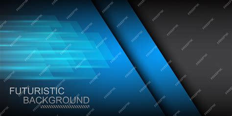 Premium Vector Blue Background Overlapping Message Board Dimensions