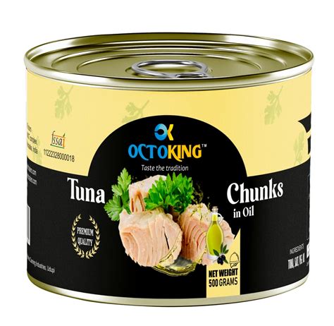 500g Octoking Tuna Chunks In Oil Packaging Type Tin At ₹ 280piece In Udupi